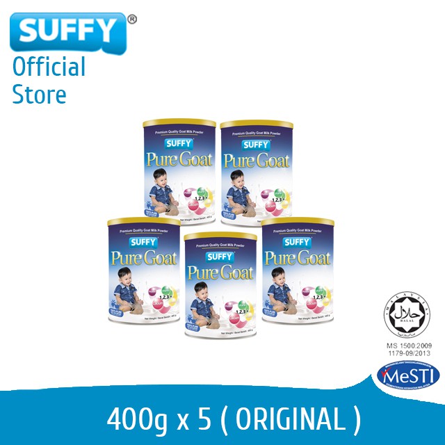 Suffy Pure Goat (400g x 5 Unit) | Shopee Malaysia