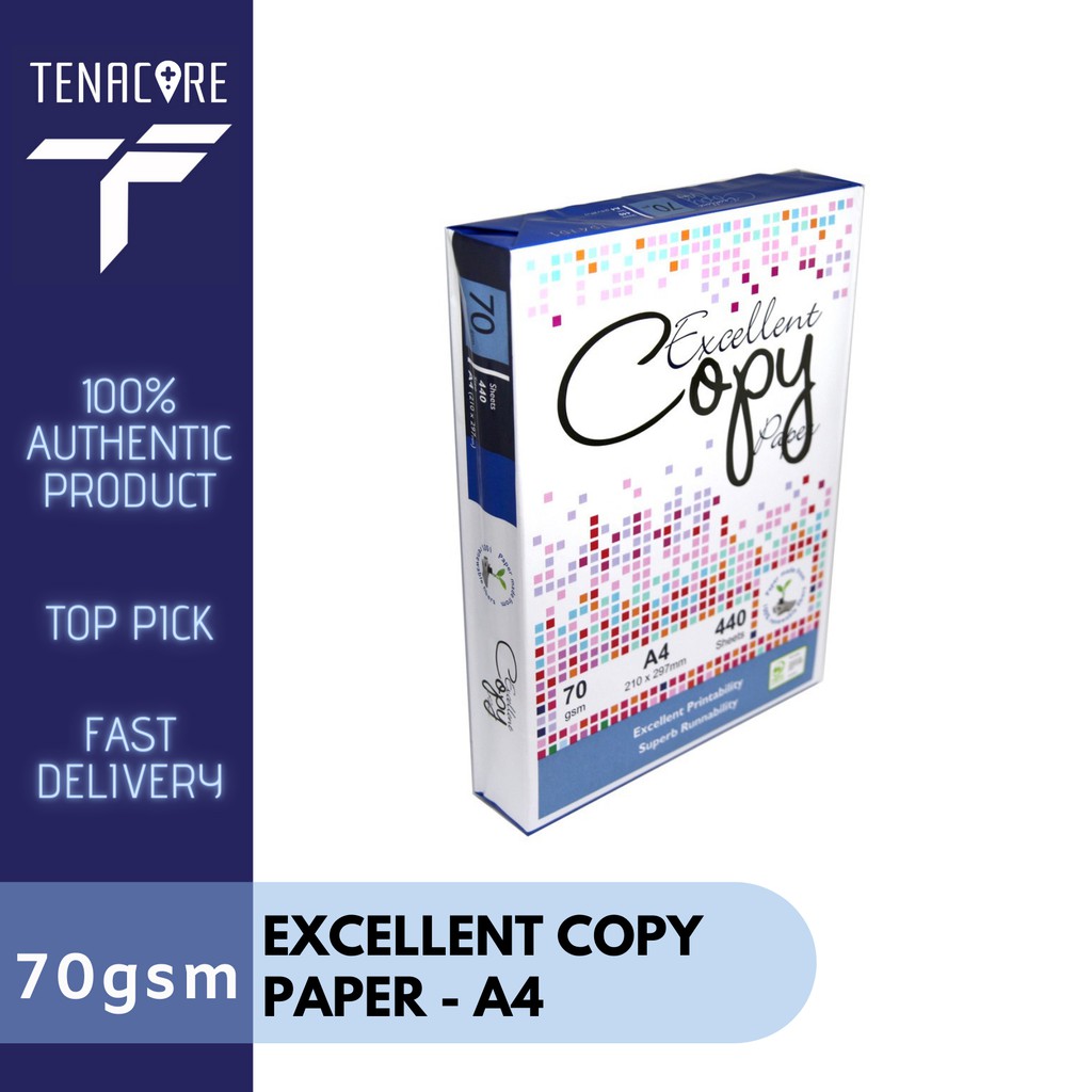Excellent Copy Paper - A4 ( 70gsm) | Shopee Malaysia