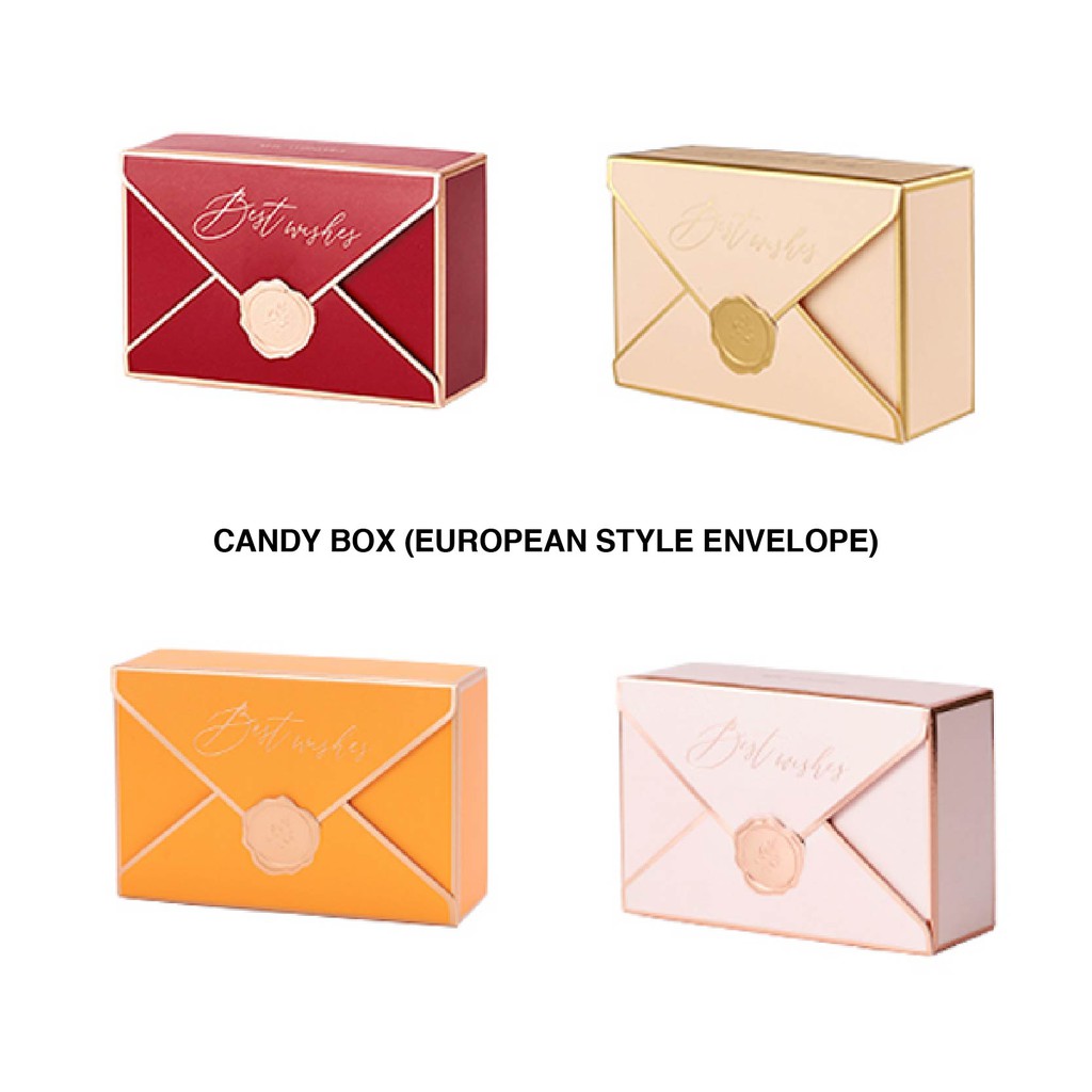 CANDY BOX (EUROPEAN STYLE ENVELOPE) | Shopee Malaysia