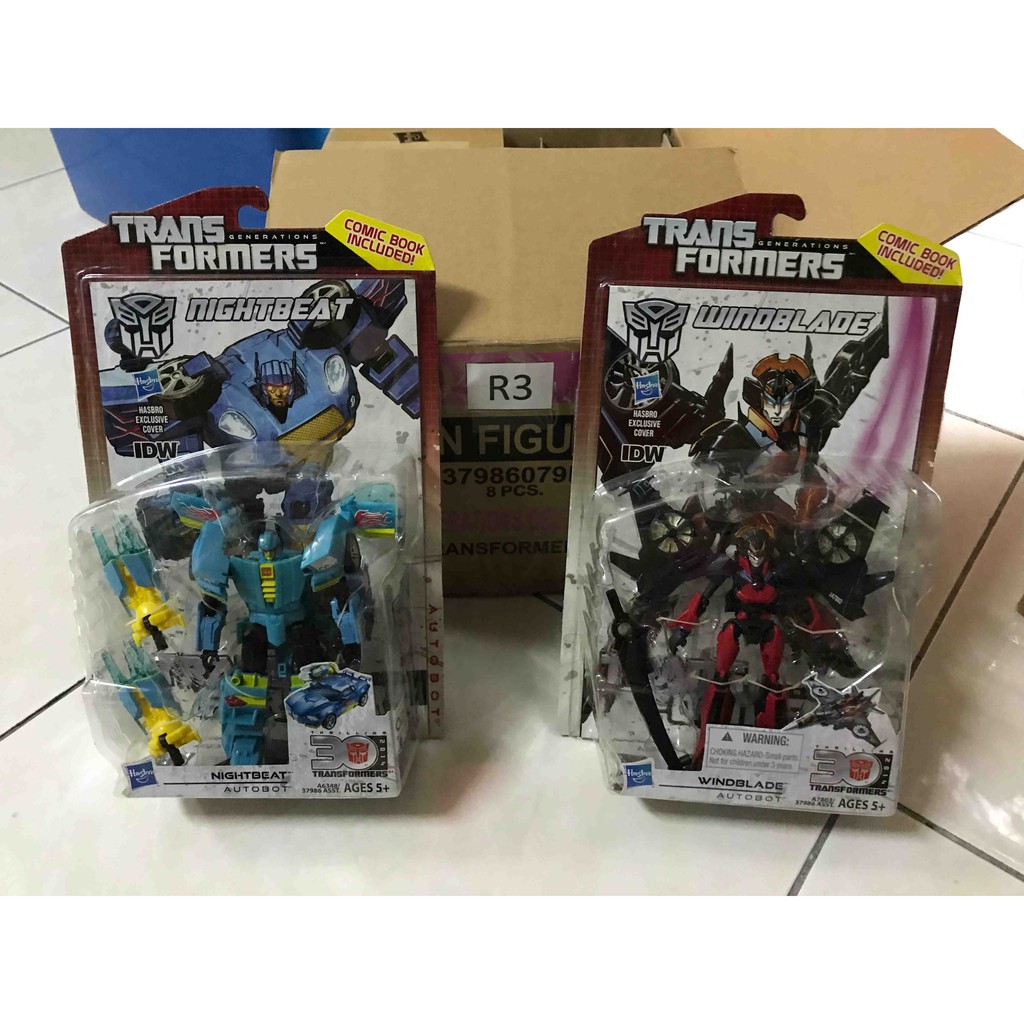 Transformers IDW Nightbear Wingblade Crosscut Tankor | Shopee Malaysia