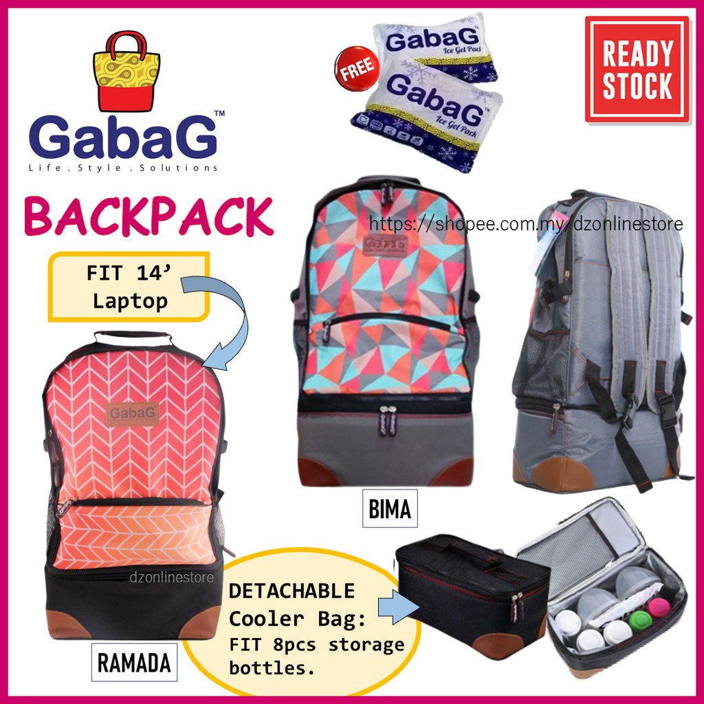 GABAG BACKPACK SERIES - RAMADA & BIMA | Shopee Malaysia