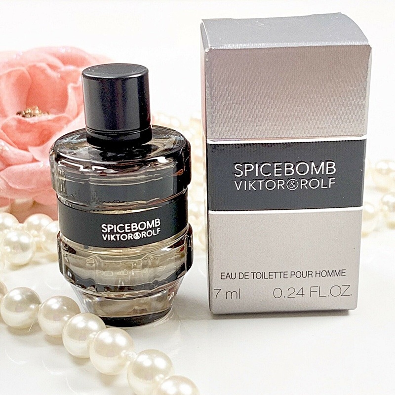 Original Viktor & Rolf Spicebomb EDT 7ml Perfume Miniature | Shopee ...
