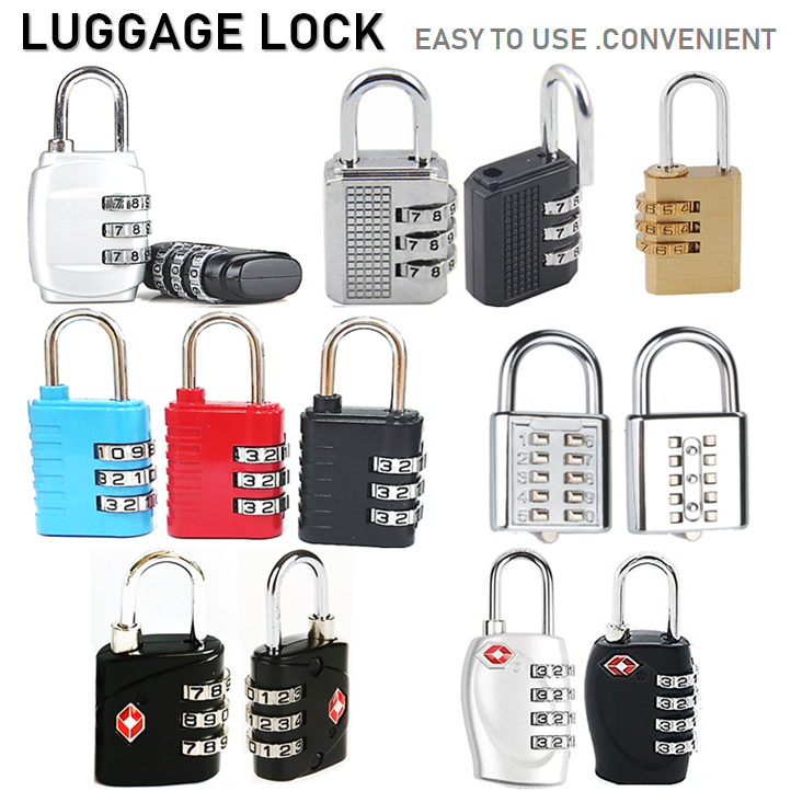 Security Customs 3 Digit 4 Digit 10 Digit Combination Password Code ...