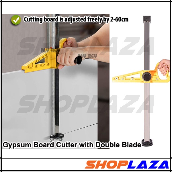 GYPSUM BOARD CUTTING TOOL PLASTER BOARD CUTTER DRYWALL BOARD PLASTER ...