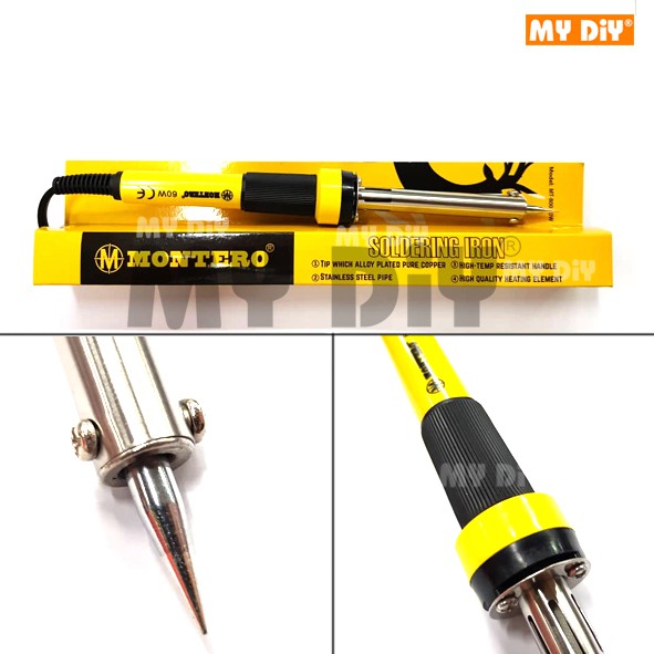MYDIYHOMEDEPOT - Montero Heavy Duty Soldering Iron 60W Soldering Iron ...