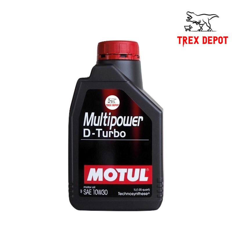 MOTUL Multipower D-Turbo Technosynthese Engine Oil 10W30 (1L) | Shopee ...