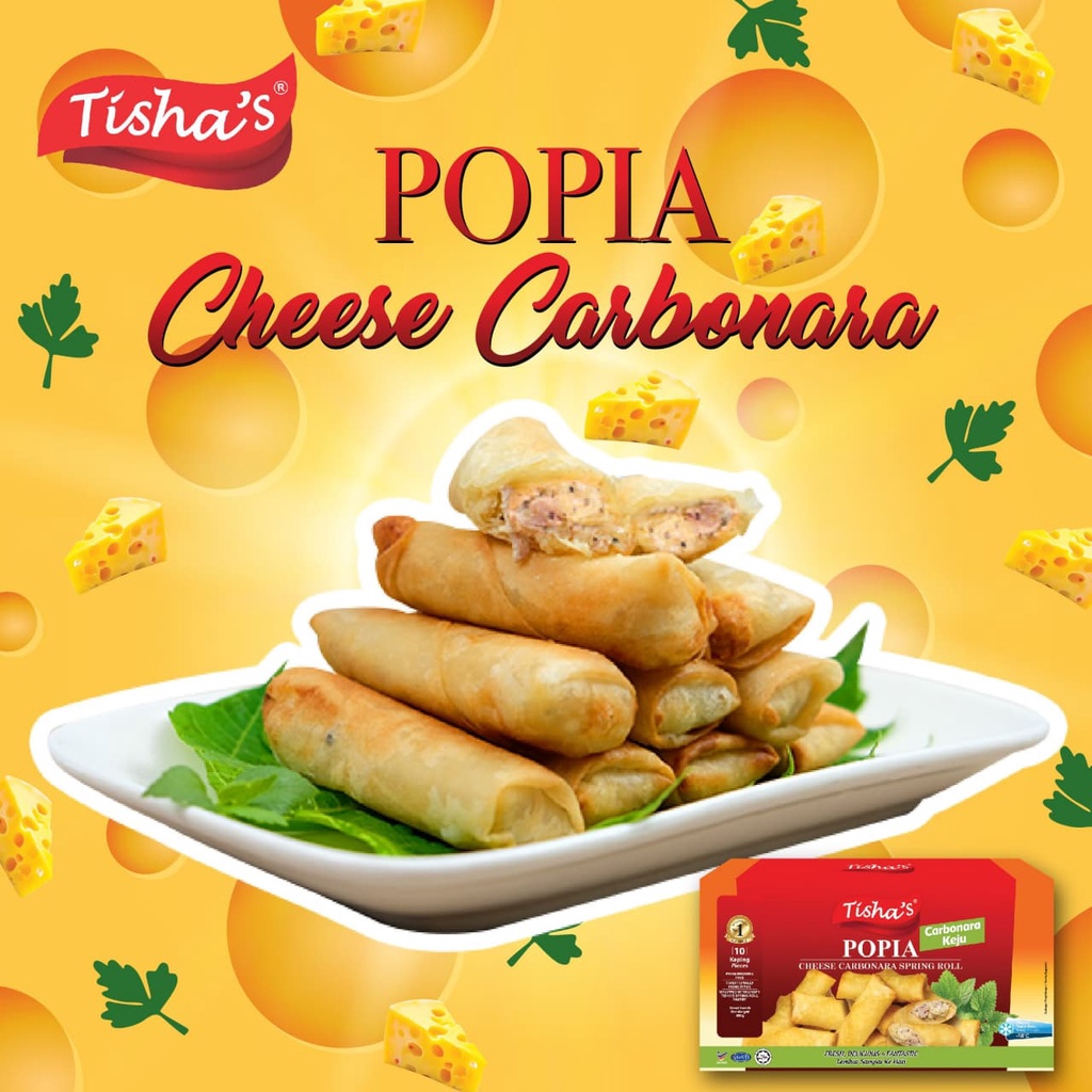 Tisha's Popia Cheese Carbonara, Sedap Tak Cukup Satu (PENGHANTARAN ...