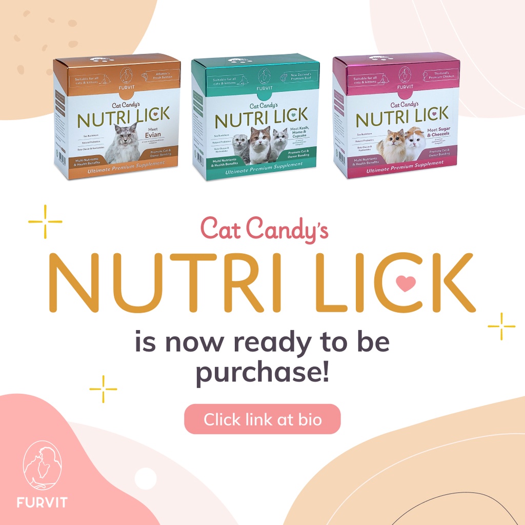 Furvit Cat Candy's Nutri Lick (1 Box @ 40 sachets) | Shopee Malaysia