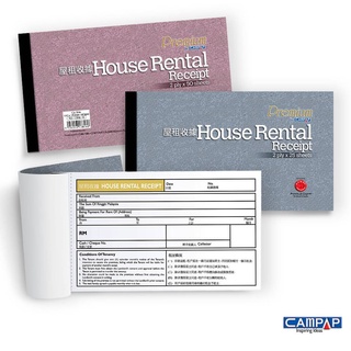 Campap House Rental Receipt 2Ply CA3816 House Rent / Resit Sewa Rumah ...