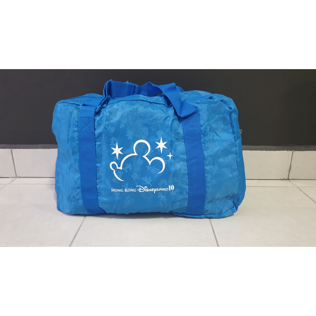 Hong Kong Disneyland 10th Anniversary Special Limited Travel Bag | Shopee Malaysia