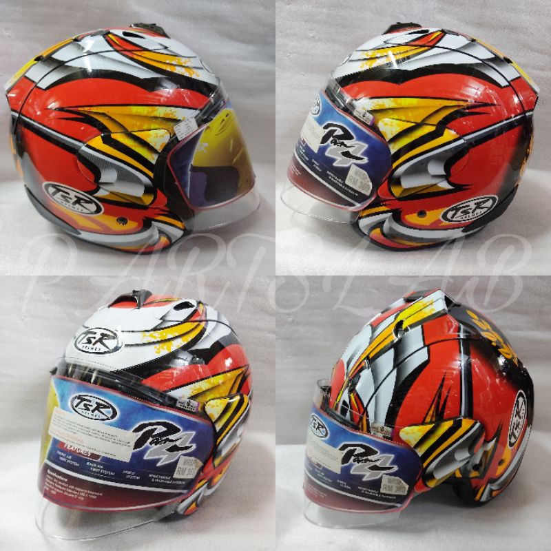 TSR HELMET RAM4 NAKAGAMI ARA I DESIGN HELMET | Shopee Malaysia