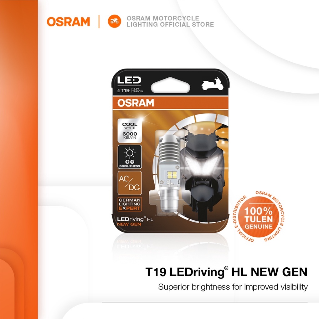 OSRAM Motorcycle Lighting Official Online, February 2023 | Shopee Malaysia