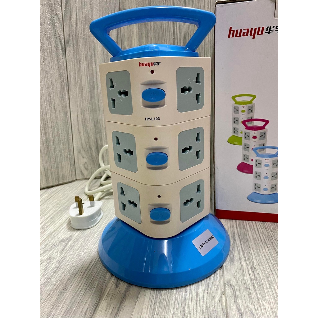 12UNIT WAYAR EXTENSION, 3D STEREO SMART POWER CONVERTER TO 12UNIT PLUG ...