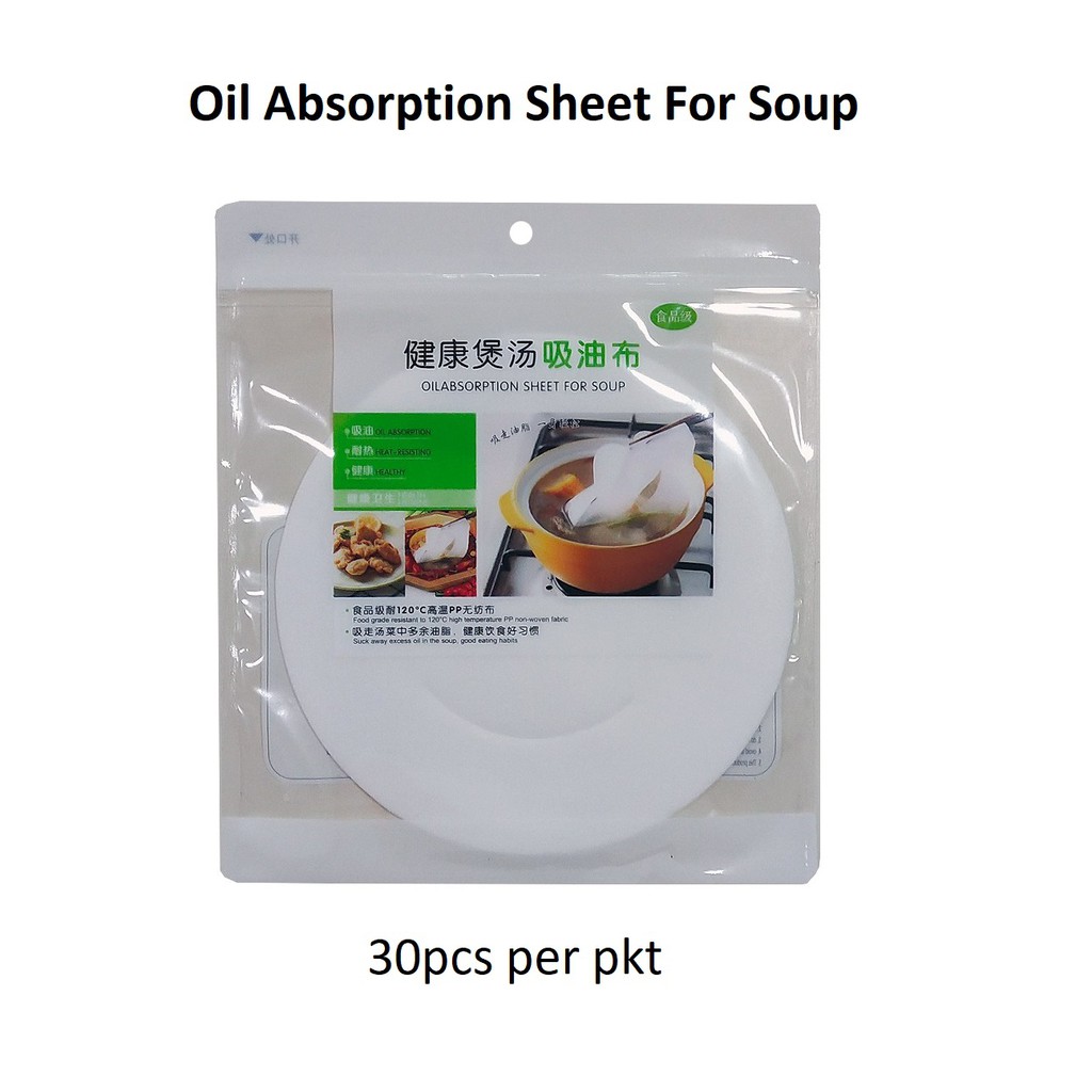 Oil Absorption Sheet for Soup / Food Grade Oil Absorption Sheet for ...