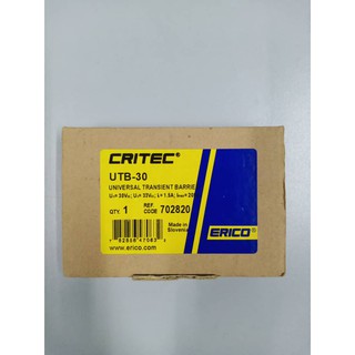 CRITEC UTB-30 Universal Transient Barrier ## READY STOCK IN MALAYSIA ...