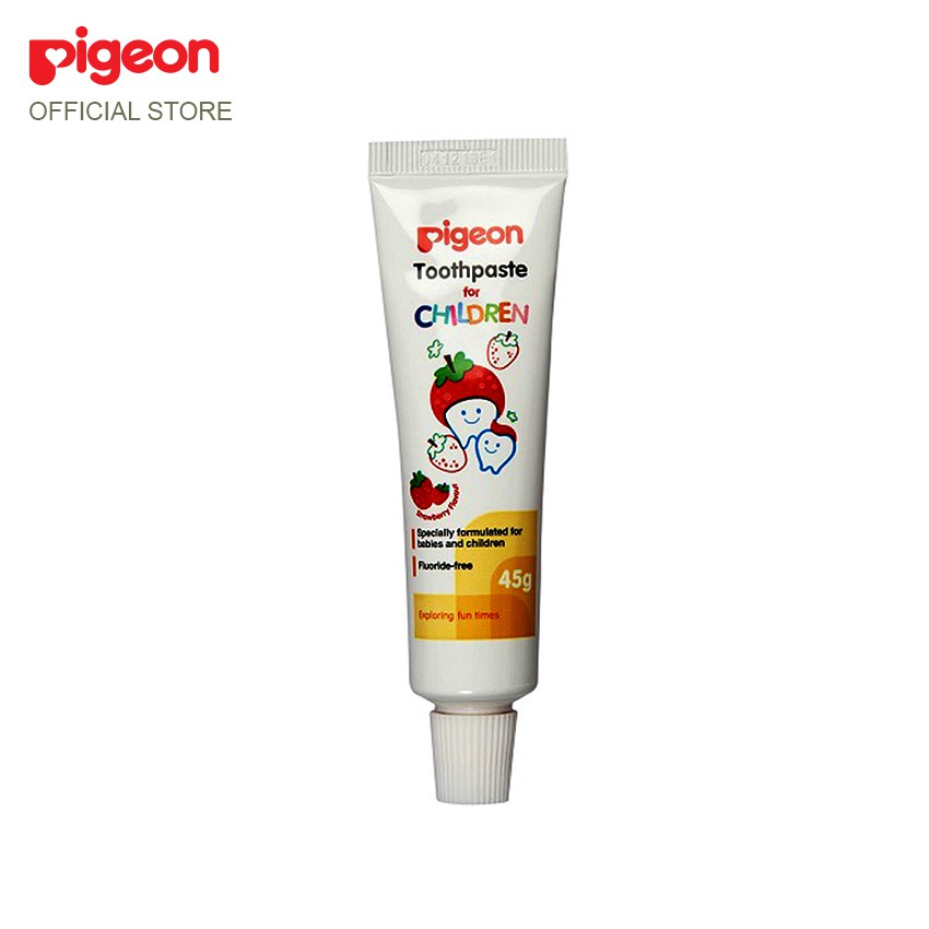 PIGEON Toothpaste for Children - Strawberry Flavour (45g) 07855 ...