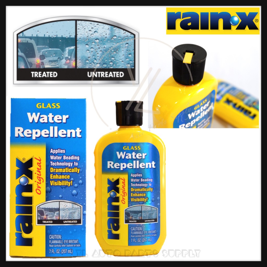 Rain X / Rain-X Original Glass Water Repellent (207ml) Rainx | Shopee ...