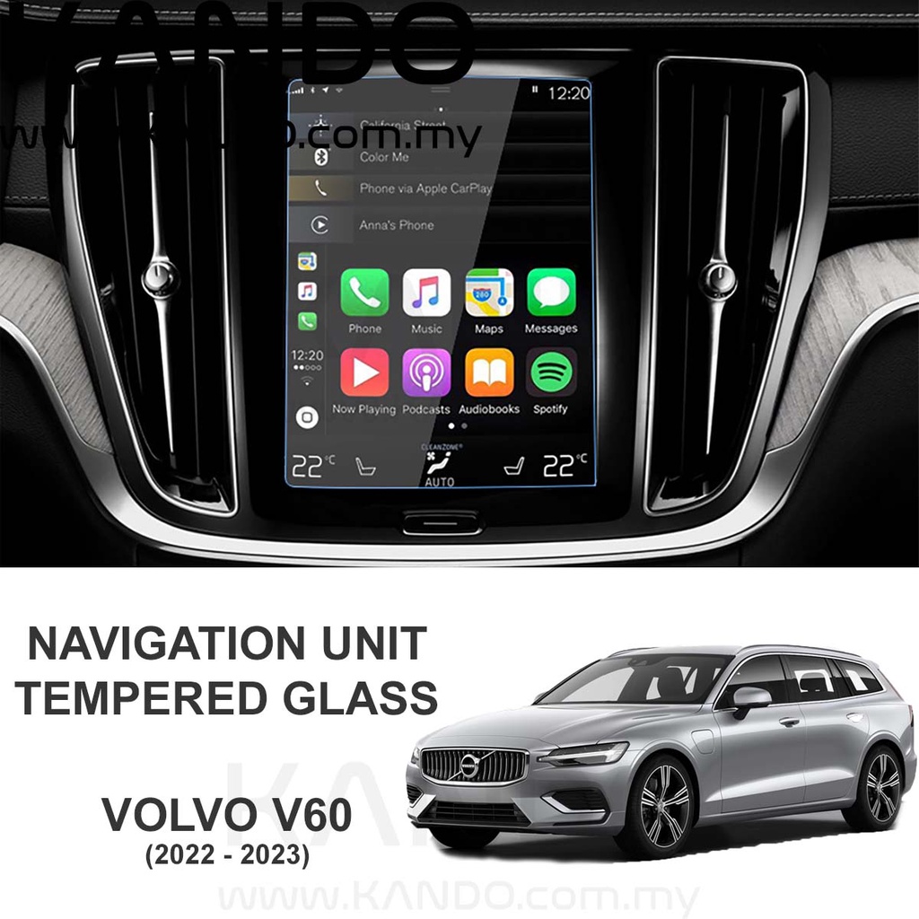 Volvo S90 Volvo S60 Volvo V60 Tempered Glass Protector Volvo Glass ...