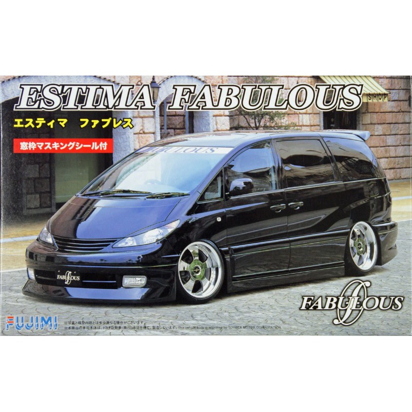 Car Model 1/24 Fujimi Toyota Estima Fabulous (ACR 30) Plamo Modelkit ...