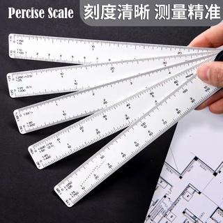 Sarawak Ready Stock Fan Shape Architects Scale Rule Ruler Foldable ...