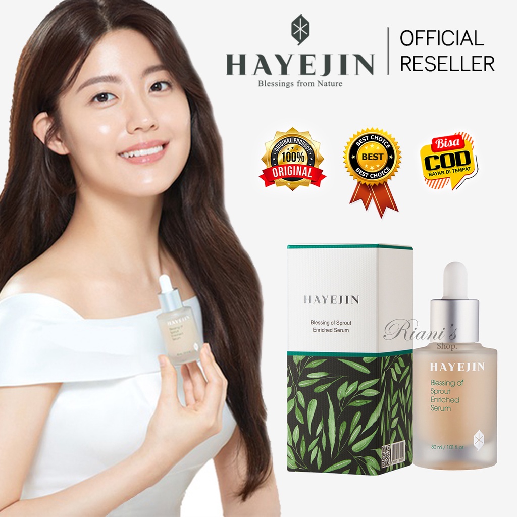 Hayejin Blessing of Sprout Enriched Serum Original Skincare Korea Best Whitening Glowing Glowing ...