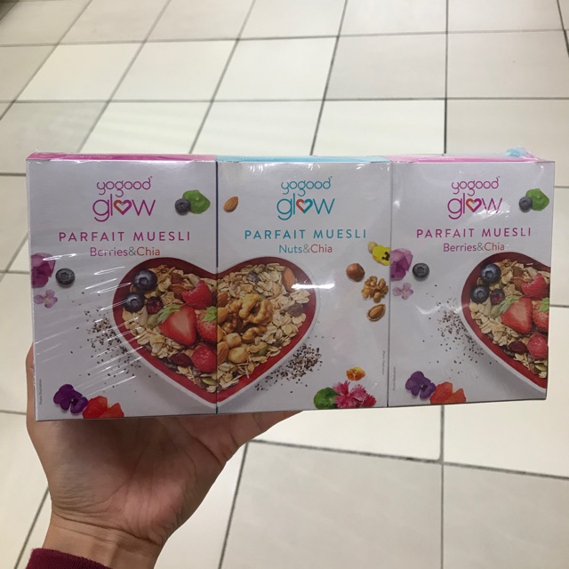 YOGOOD Glow Parfaits / Gourmet Muesli Muesli Variety 6 packs | Shopee ...