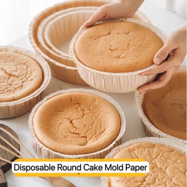 Air Fryer Paper Baking Cake Loyang Kek Acuan Cake Baking Tray ...