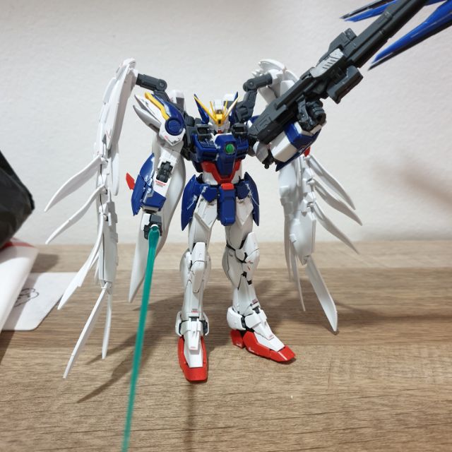 BANDAI RG 1/144 Wing Gundam Zero EW(Done Build) | Shopee Malaysia