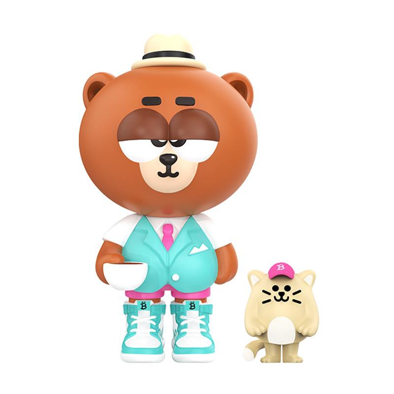 Genuine cute Chi Bernie bear "SneakerBear" series blind box tide toy ...