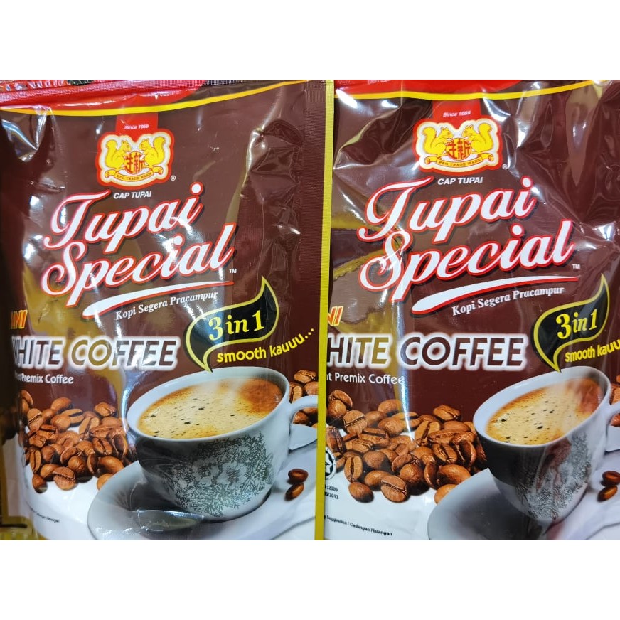 Tupai Special Mini White Coffee 3in1 Aroma hebat Instant Premix Coffee ...