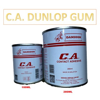 L MALL [100ml][280ml] Dunlop CA Contact Adhesive / Glue / Gam/Gum ...