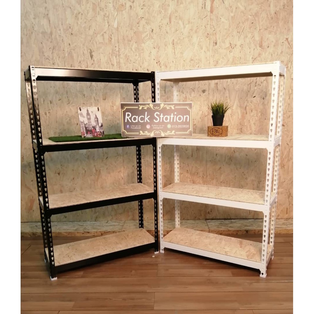 Boltless Rack/Home Storage Tinggi 150 x Lebar 35 x Panjang 90 cm ...