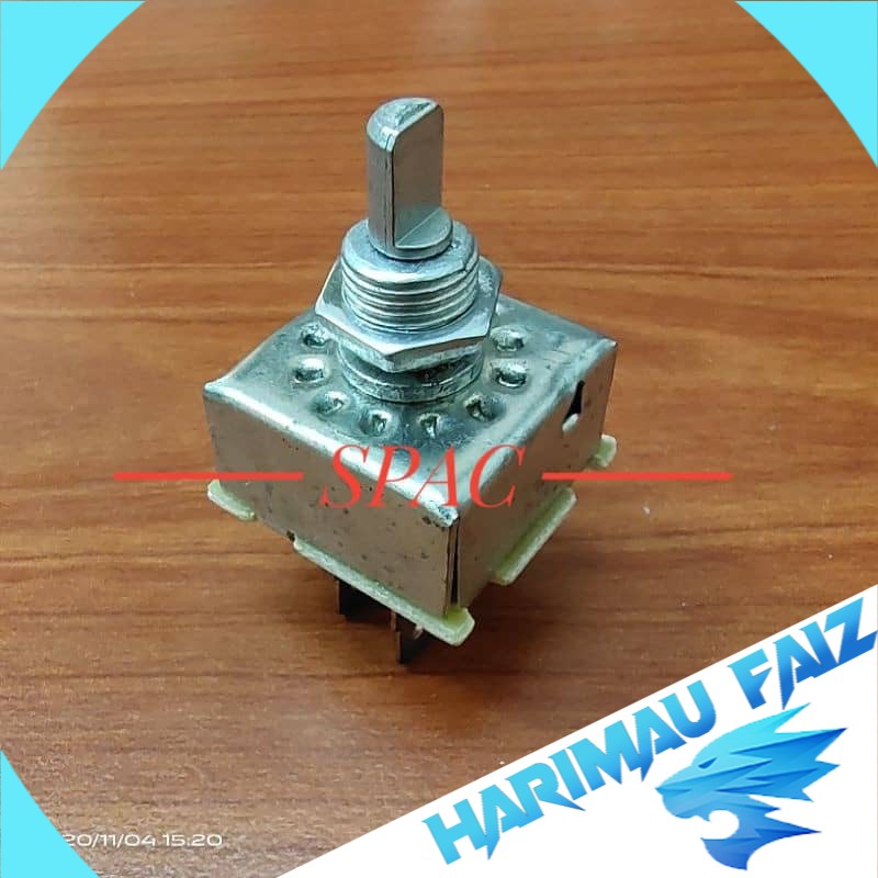 AIR COND CAR AIRCOND BLOWER CONTROL 5PIN SWITCH UNIVERSAL 5 PIN ALL CAR ...