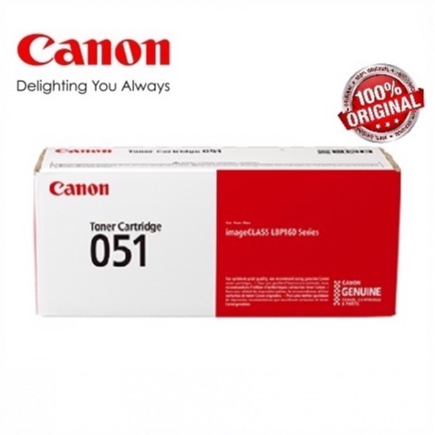 Canon 051 Cartridge 051Cart 051 Original Laser Toner - (Black) For ...