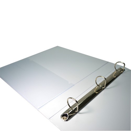 White File/Fail Putih 25mm/40mm/50mm Fail Putih 3 Ring/White PVC 3D ...