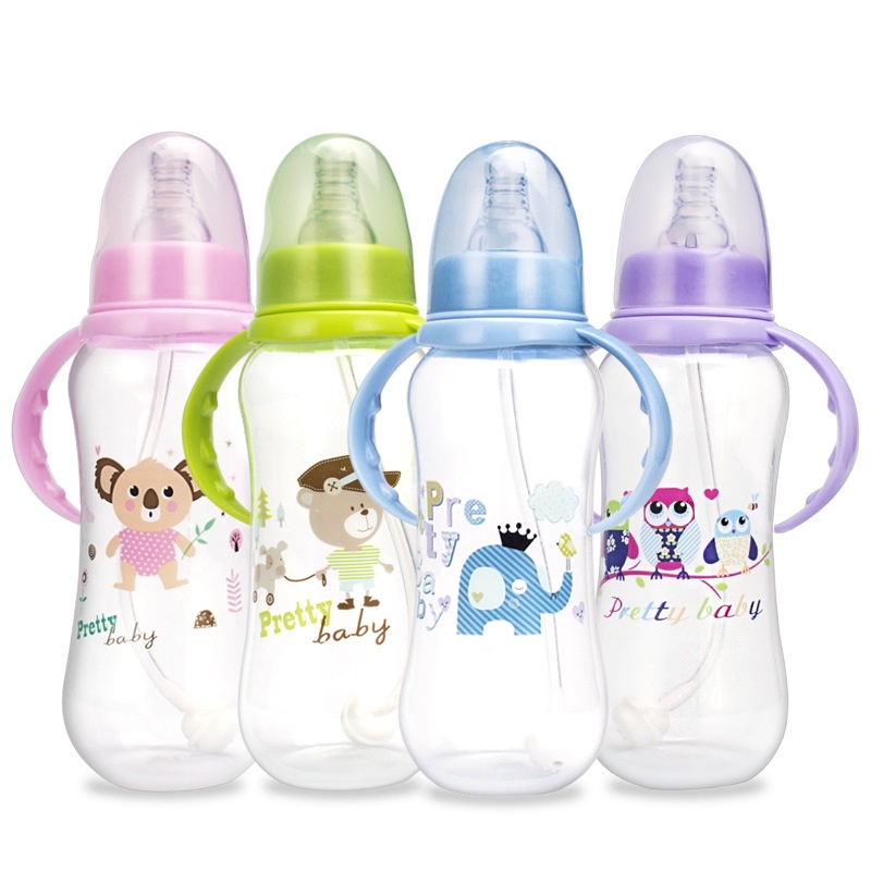 Botol Susu Milk Baby Bottle Infant PP BPA Milk Feeding With Anti-Slip ...