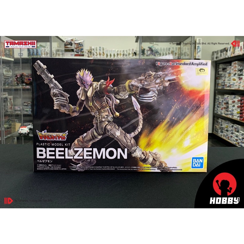Bandai Digimon Tamers Figure-rise Standard Amplified Beelzemon | Shopee Malaysia