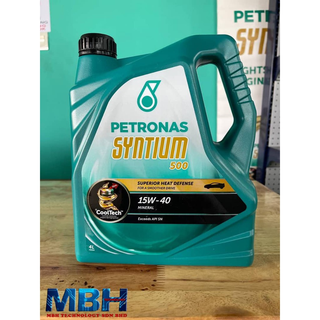 [Ready Stock] PETRONAS Syntium 500 15W40 4L | Shopee Malaysia
