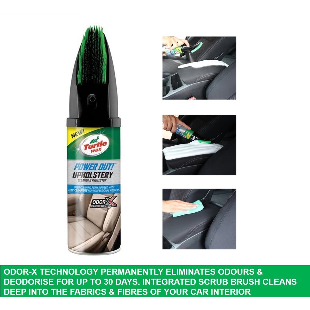 Turtle Wax Upholstery Cleaner And Conditioner T 52736 Shopee Malaysia