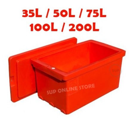 Heavy Duty Insulated Ice Box / Cooler Box /Fiber Ice Box / Seafood Ice ...