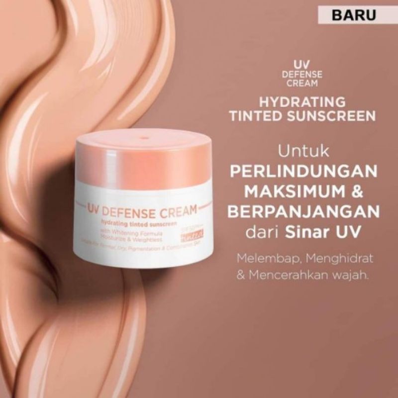 SENDAYU TINGGI : UV Defense Cream Hydrating Tinted Sunscreen SPF50 PA++ ...