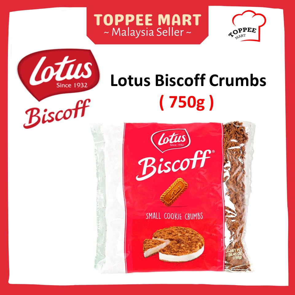 LOTUS BISCOFF CRUMBLE 750G Caramelised Biscuit Crumbs | Shopee Malaysia