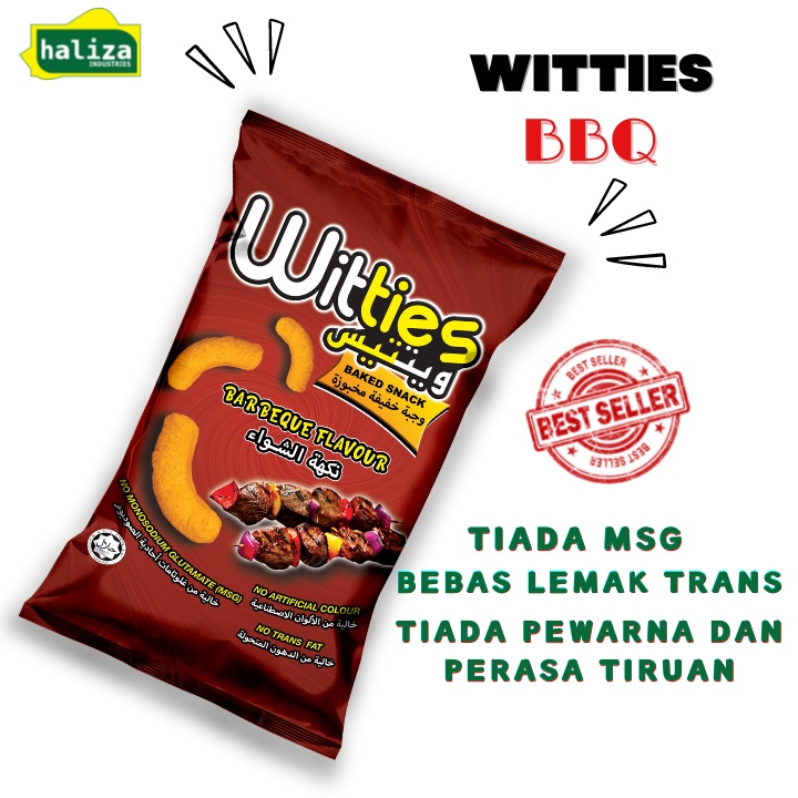 Snack Witties BBQ - Halal Viral - Snack / Keropok / Kerepek / Chip ...