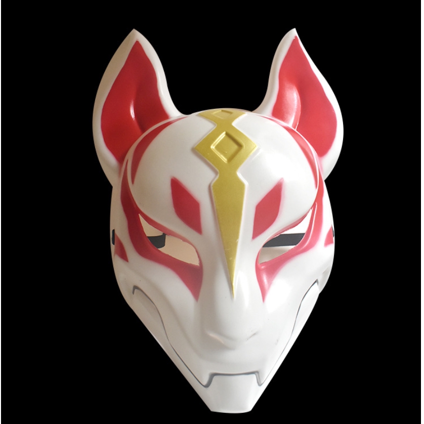 High quality Fortnite Fox mask Drift Halloween Cosplay topeng event ...