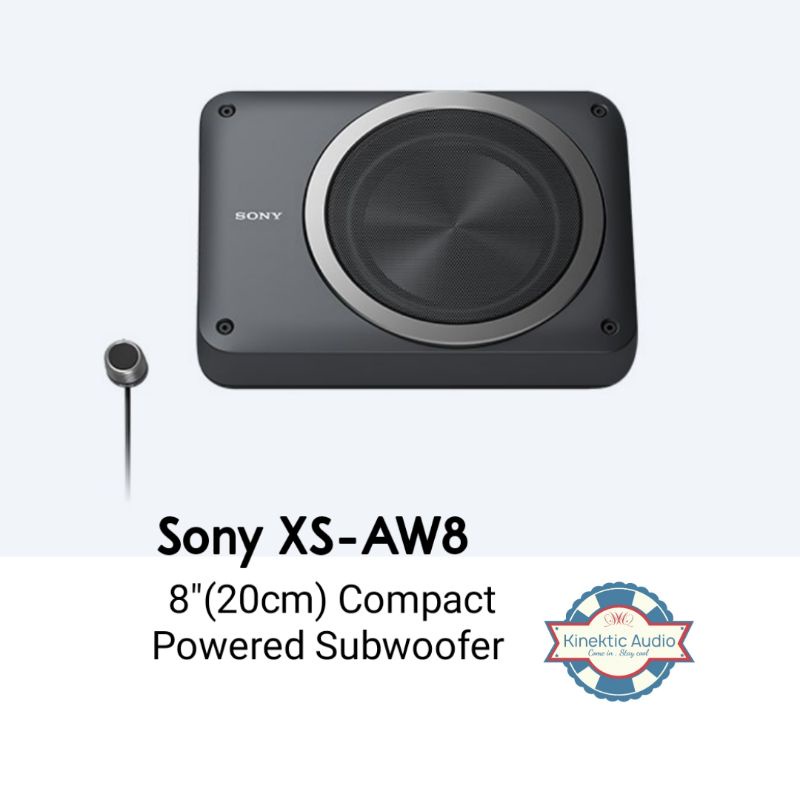 Sony XS-AW8 - 8" (20cm) Compact Powered Subwoofer | Shopee Malaysia