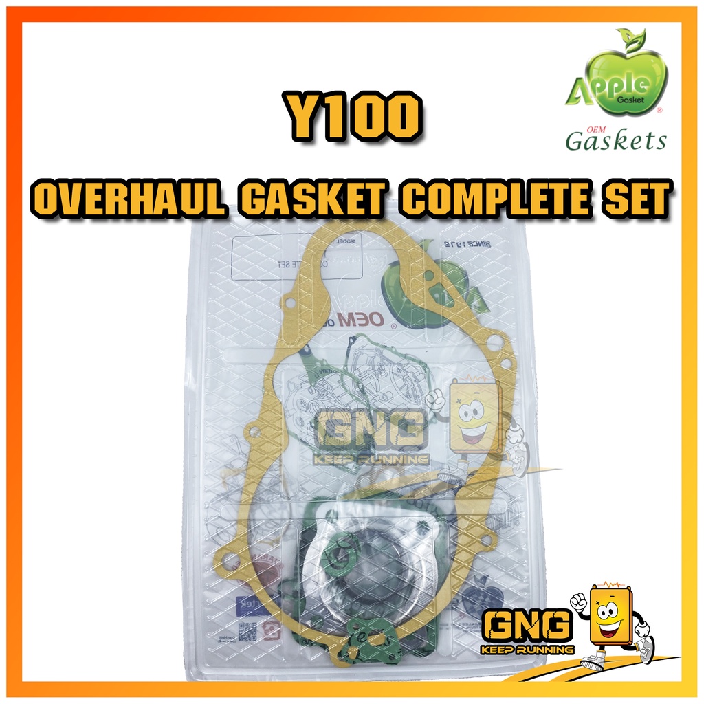 Apple Gasket Overhaul Y100 Complete Set Overhaul Gasket (HIGH GRADE ...