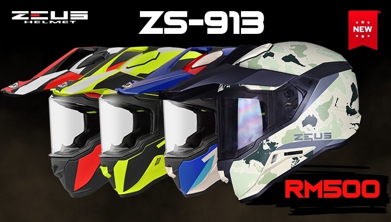 Zeus Helmets Official Store Online, March 2023 | Shopee Malaysia