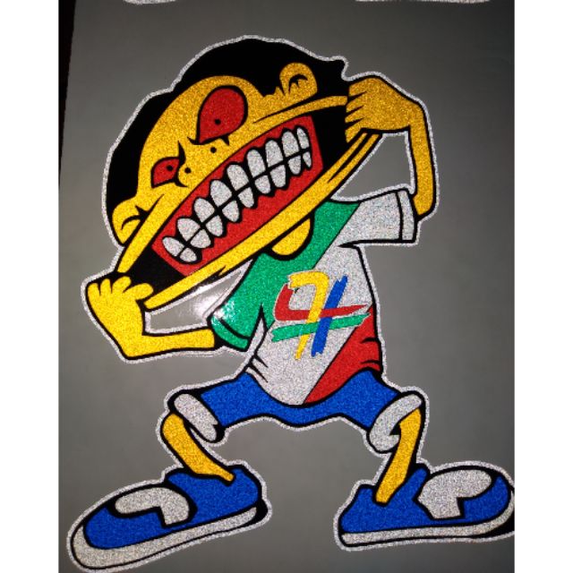STIKER MOTOR. STIKER PANGKAH GIGI. | Shopee Malaysia