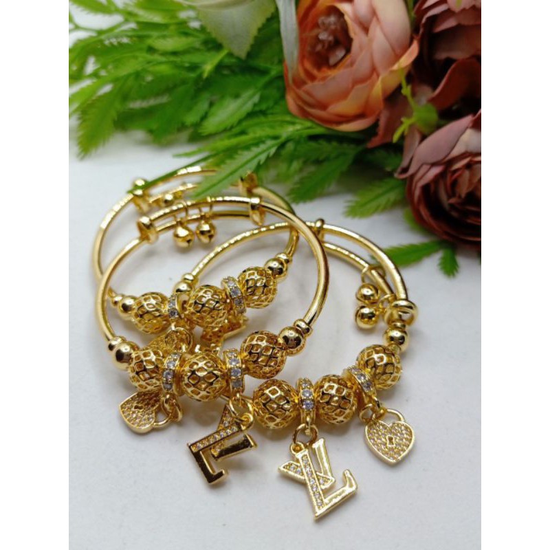 Gelang Pandora Emas Suasa 375/18k | Shopee Malaysia