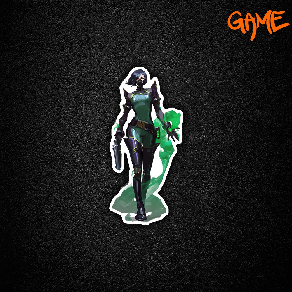 VALORANT - Viper - Premium Fan-made Sticker (GAME series) | Shopee Malaysia